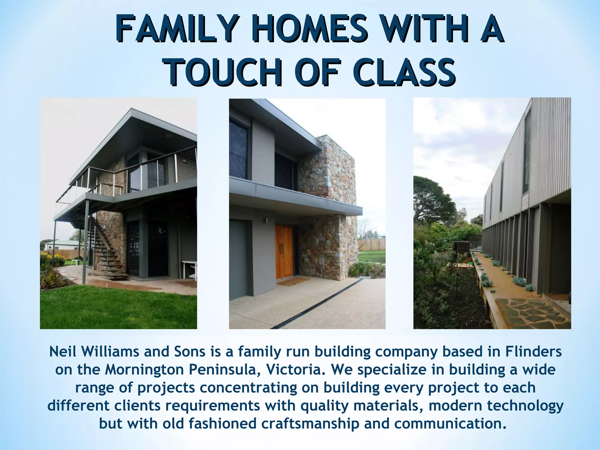 Neil williams and sons builders | PPT