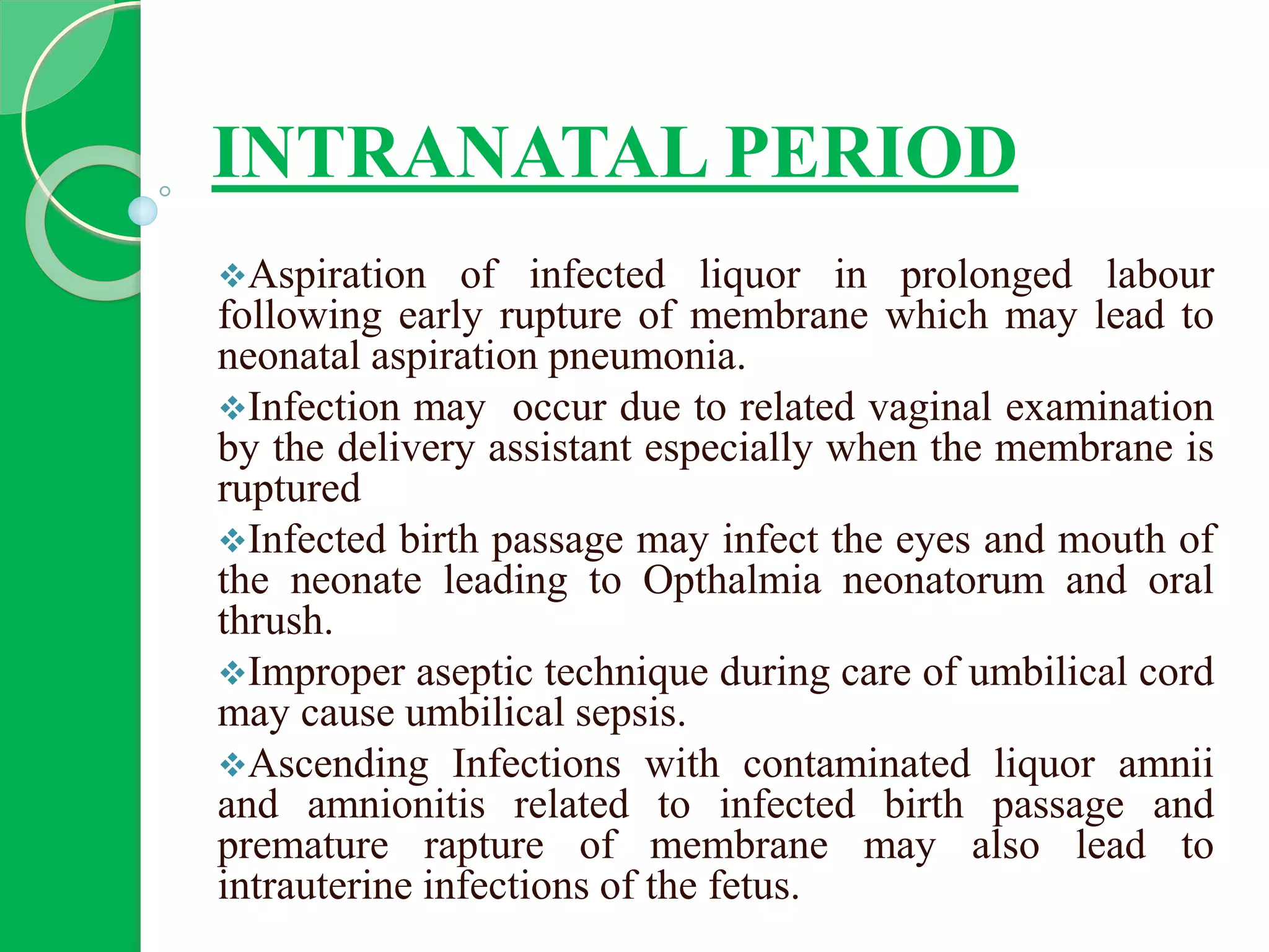 Neonatal infections | PPTX