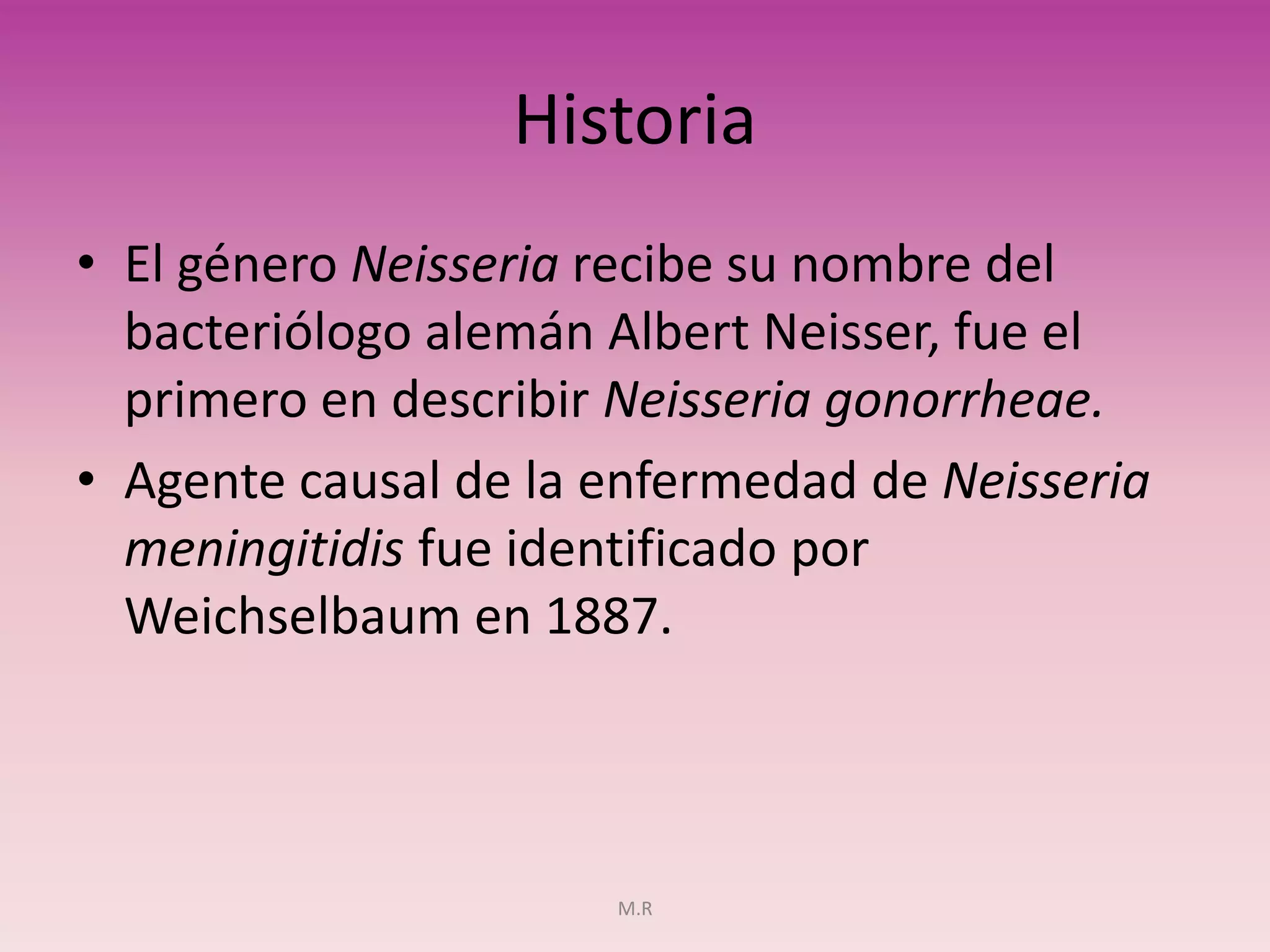 Neisseria meningitidis | PPT