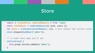 React.js and Redux overview | PPT