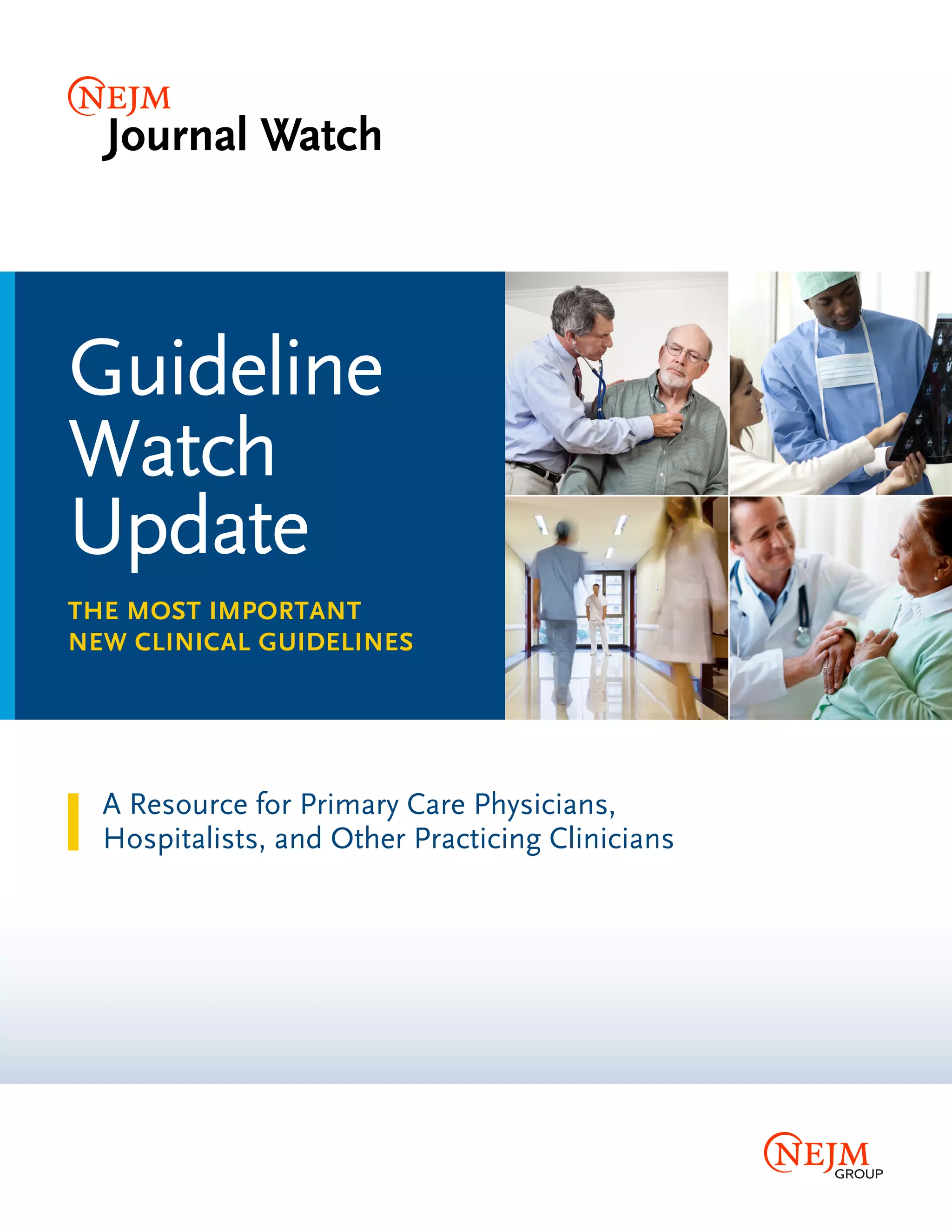 NEJM Clinical Guidelines Watch Update. Abril 2014 | PDF