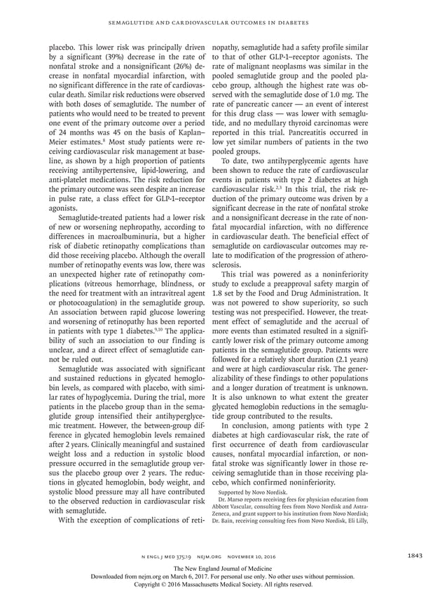 Nejm semiglutide | PDF