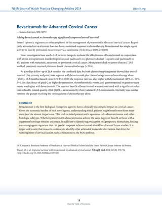 Nejm journal watch practice changing articles 2014 | PDF | Physical ...