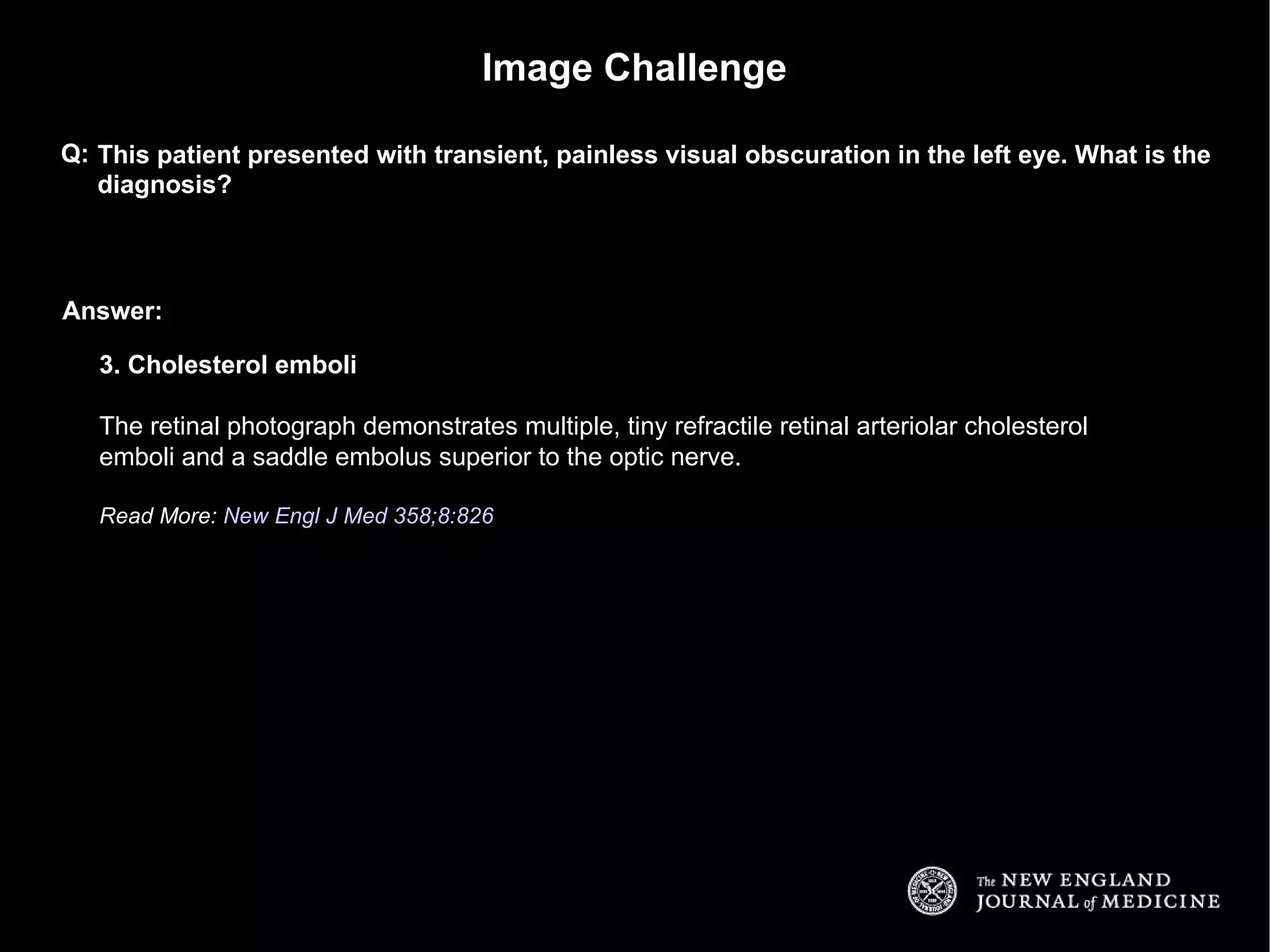 Nejm Medical Image Challenge | PPT