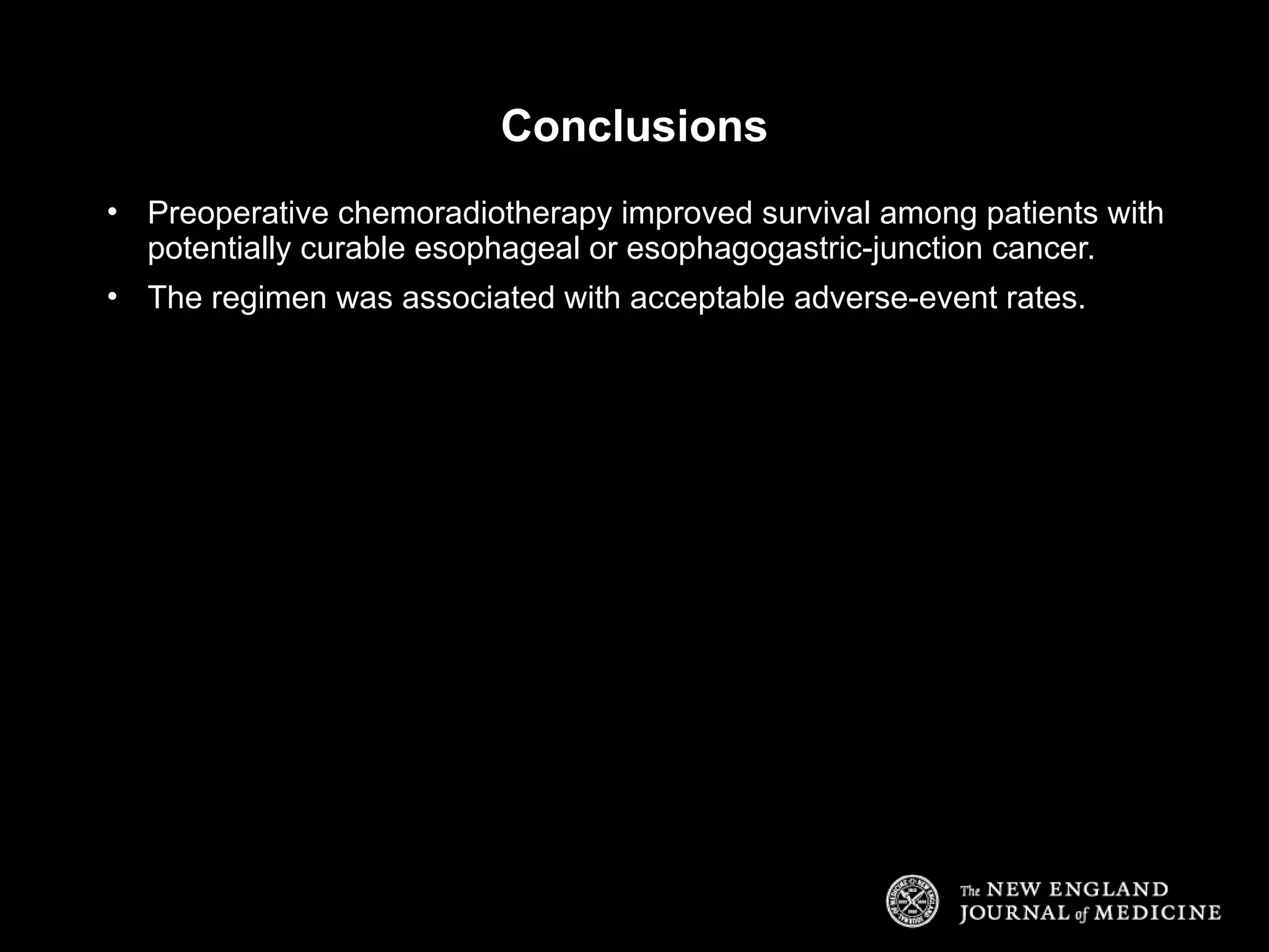 Nact in carcinoma of esophagus and its management | PPTX