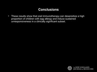 oral immunotherapy of egg allergy research.pptx