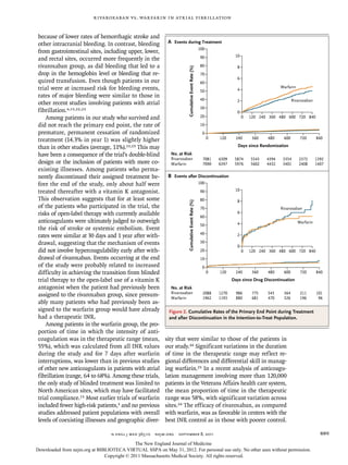 Rivaroxaban versus Warfarina en el tratamiento de la Fibrilación Auricular | PDF