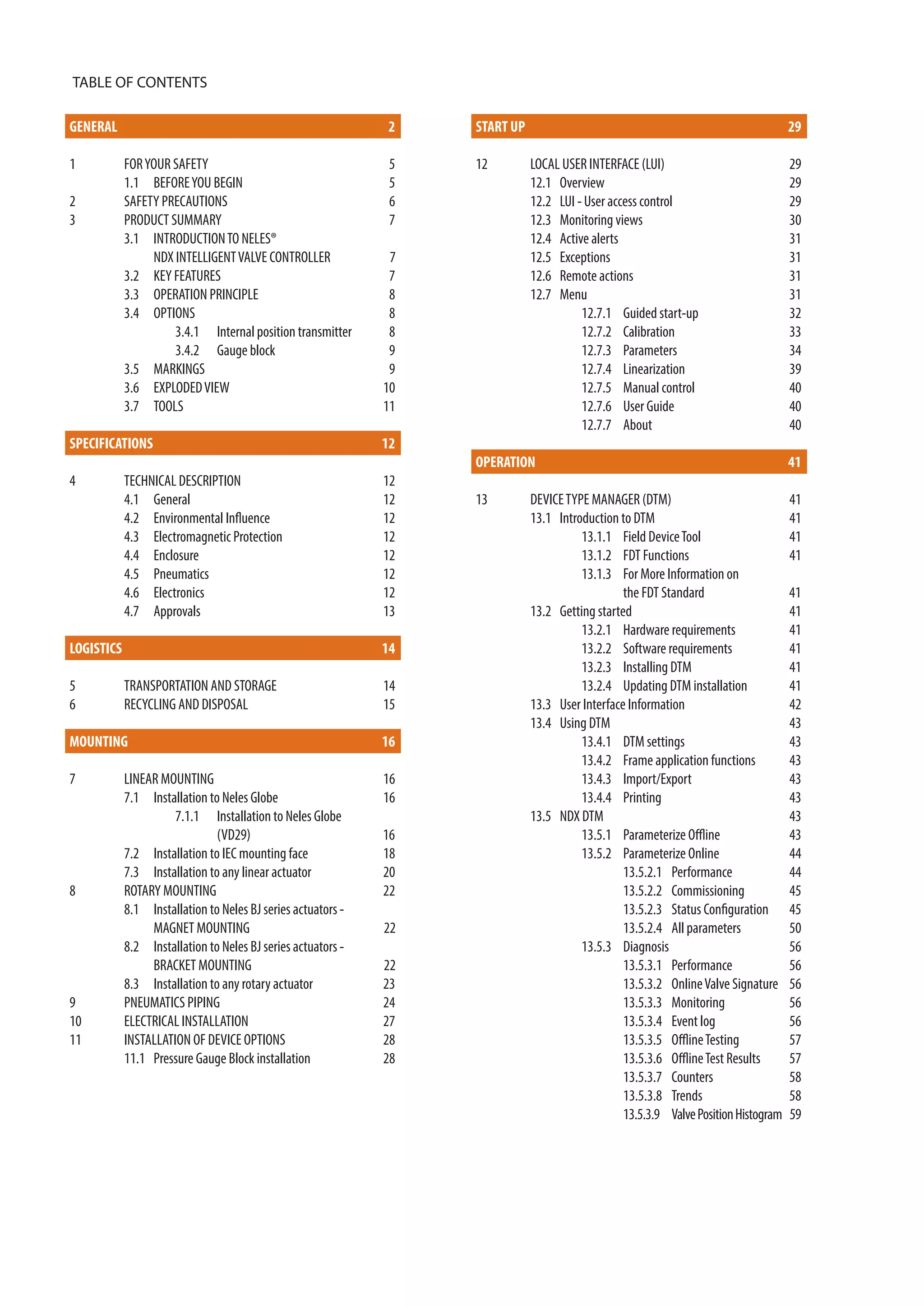 Neles NDX Intelligent Valve Positioner | PDF