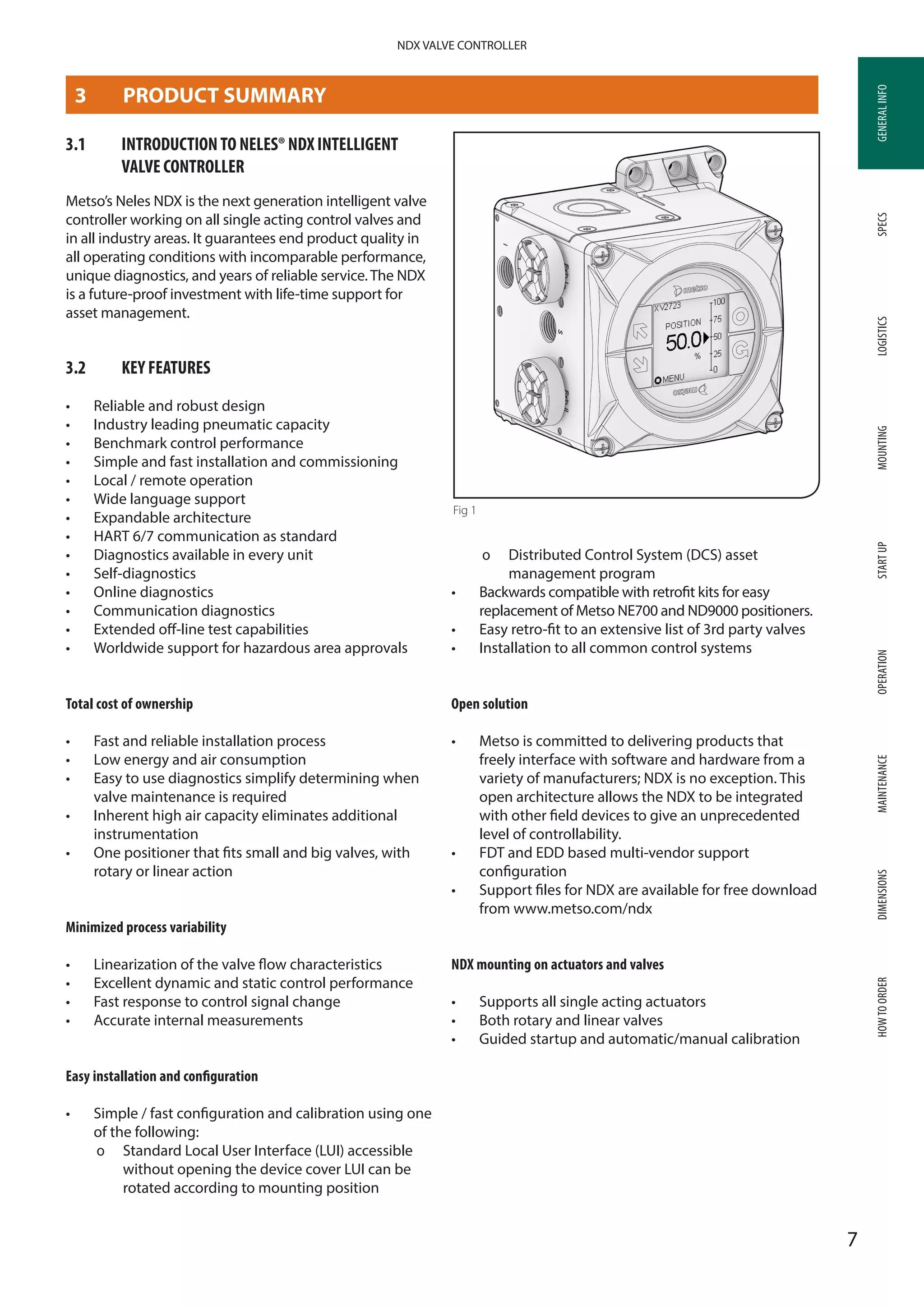 Neles NDX Intelligent Valve Positioner | PDF