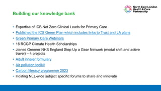 NEL ICS green plan.pptx | Healthcare Industry | Industries