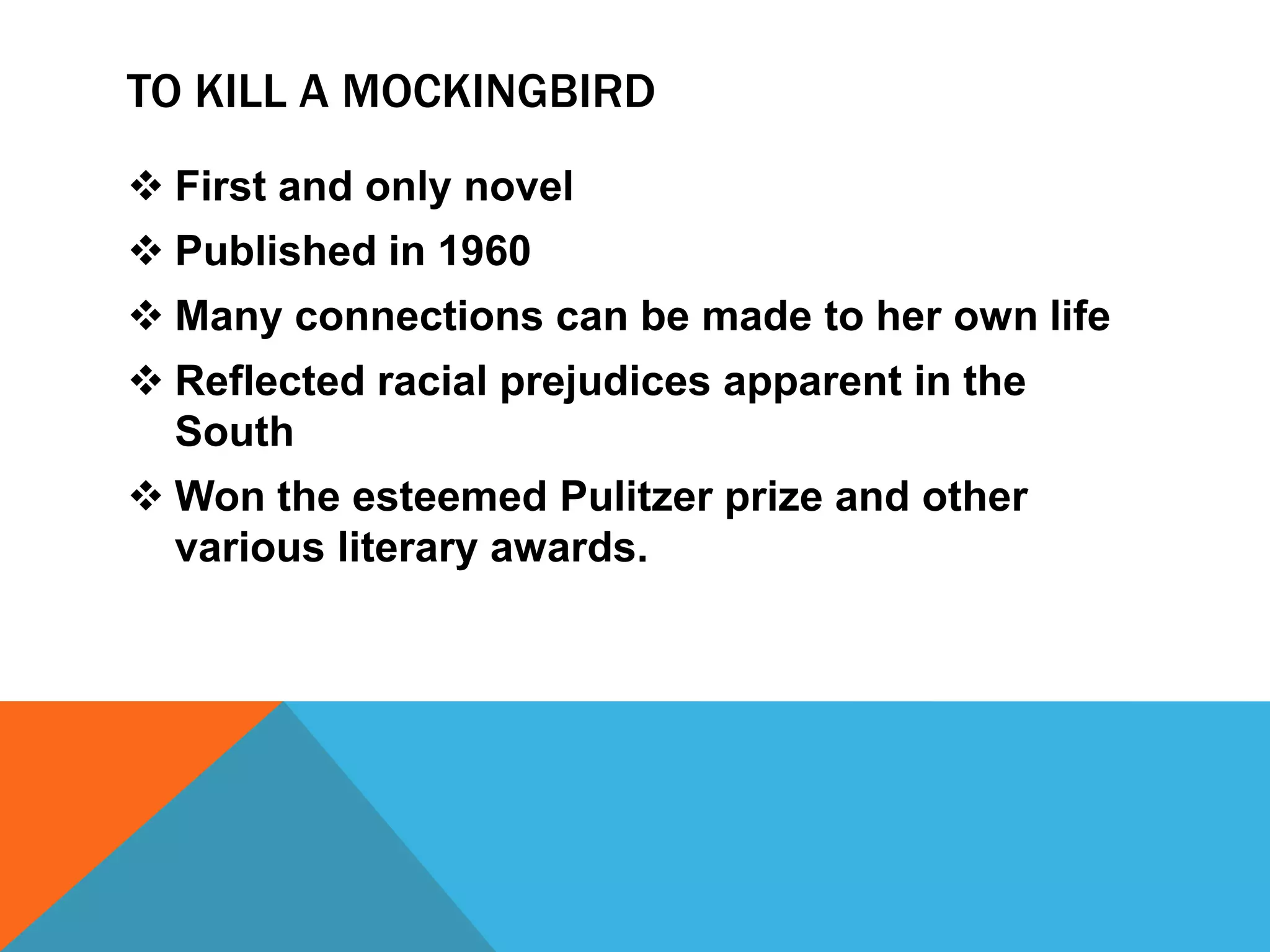 Nelle harper lee presentation | PPTX
