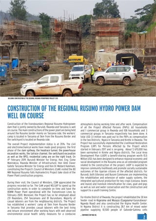 Nile Basin Initiative / NELSAP NEWS APRIL 2019 | PDF