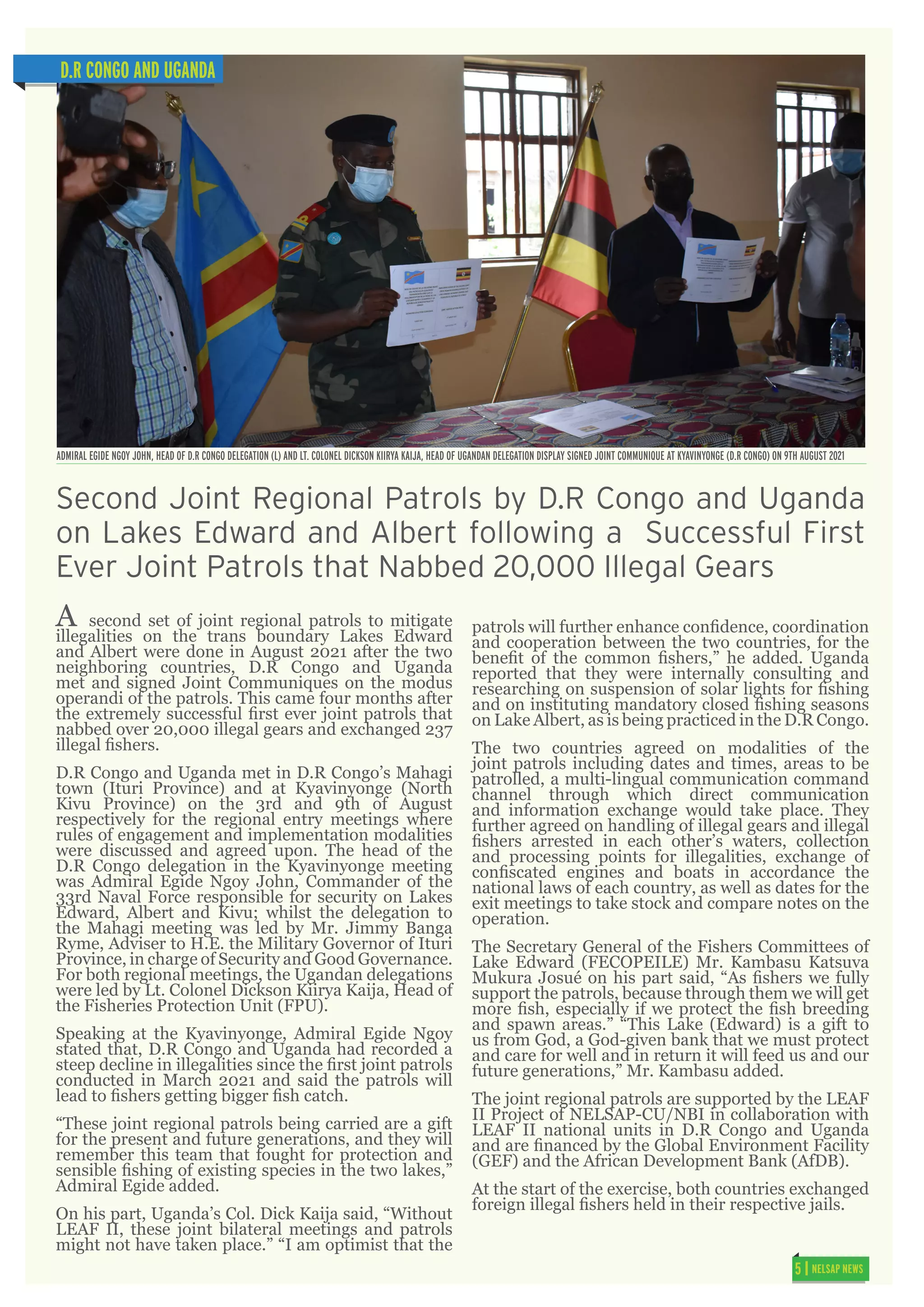 NELSAP NEWS AUGUST 2021.pdf | Africa Travel | Travel Locations