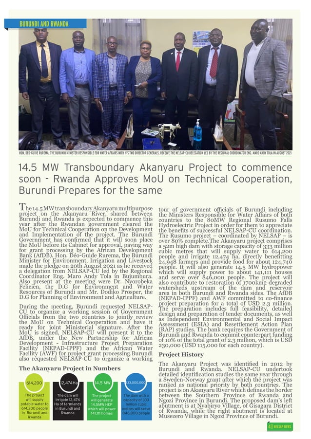 NELSAP NEWS AUGUST 2021.pdf | Africa Travel | Travel Locations