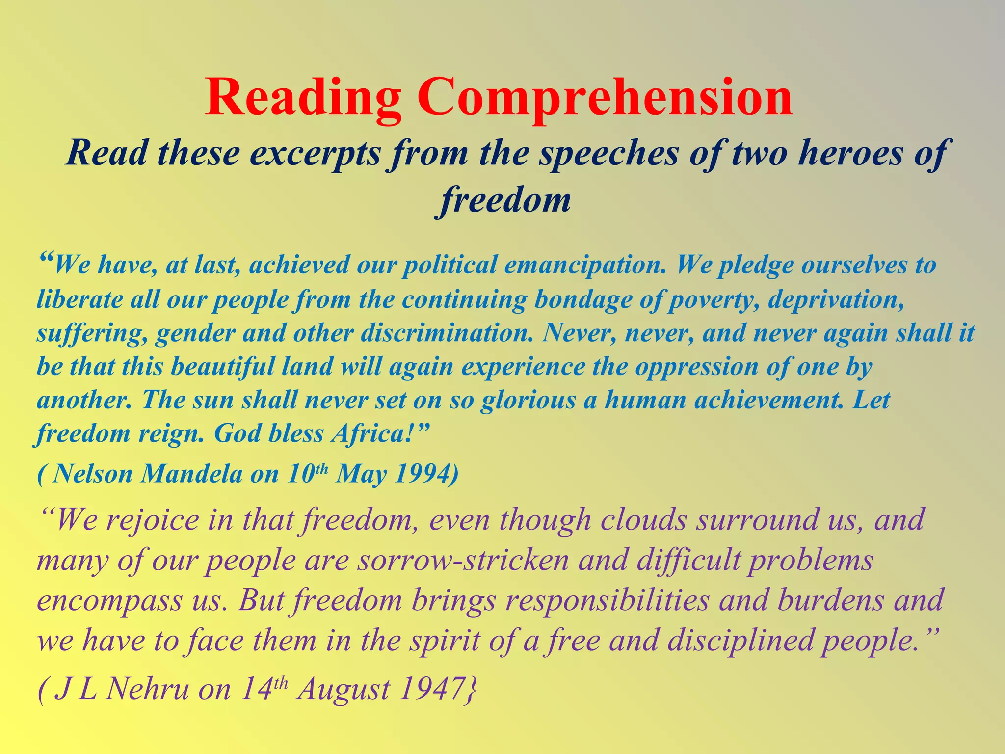 Nelson Mandela | PPT