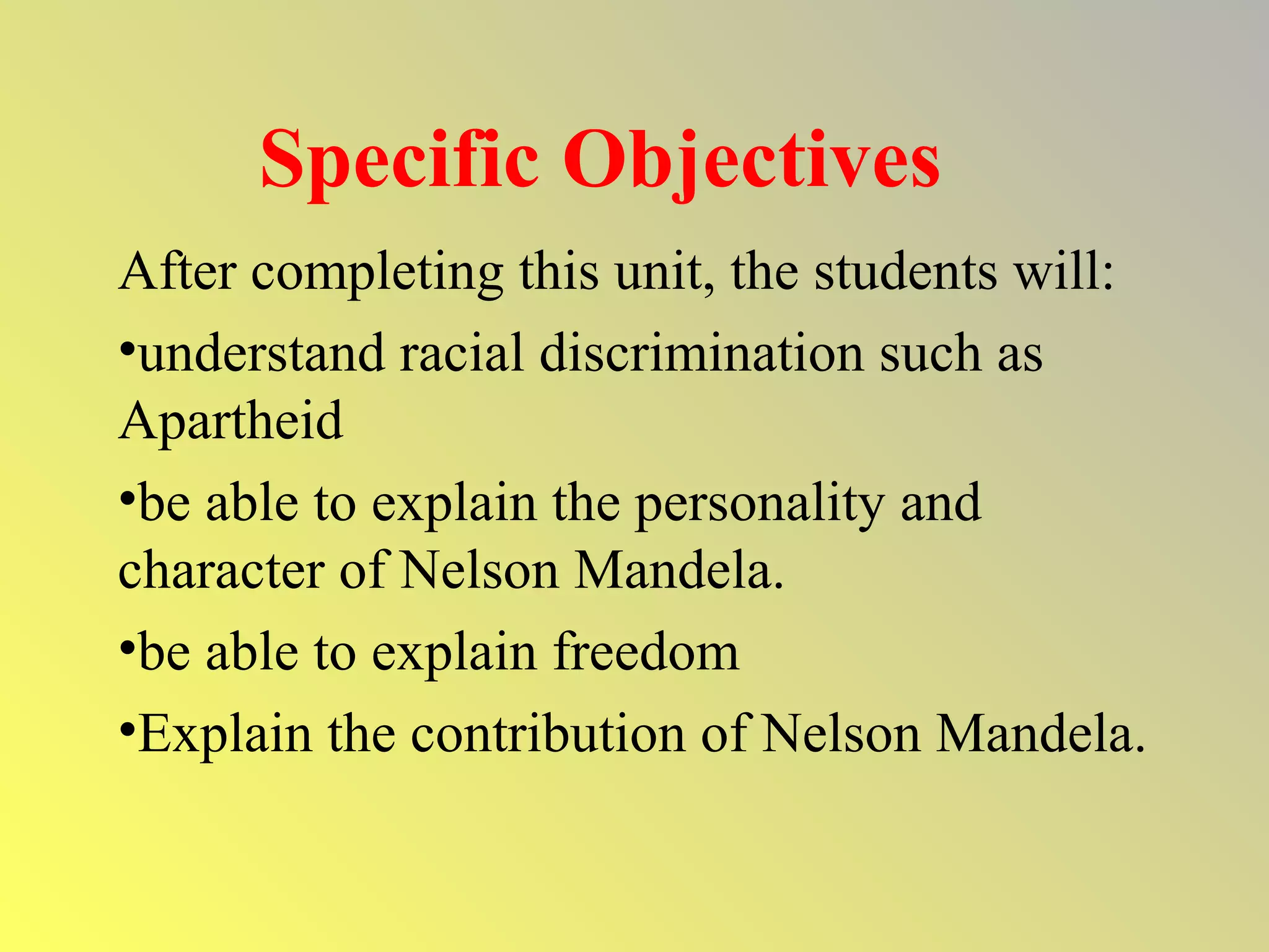 Nelson Mandela | PPT
