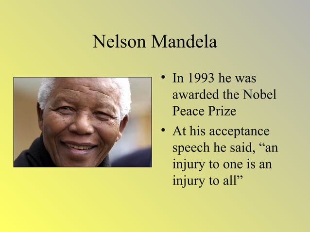 Nelson Mandela | PPT | Africa Travel | Travel Locations