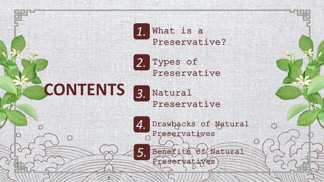 NaturalFoodPreservatives | PPT
