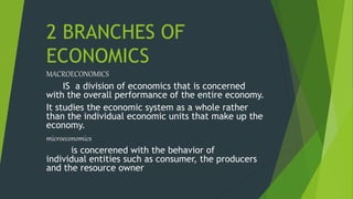 Economics | PPT