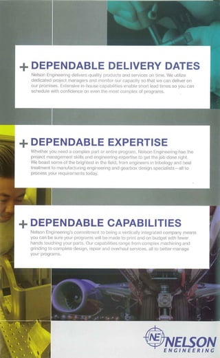 Nelson Engineering Brochure | PDF