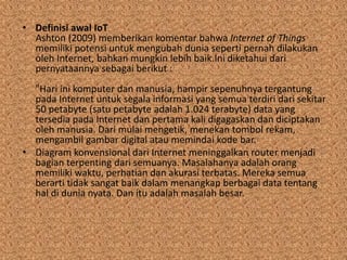 Internet of things | PPTX