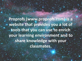 Proprofs | PPTX