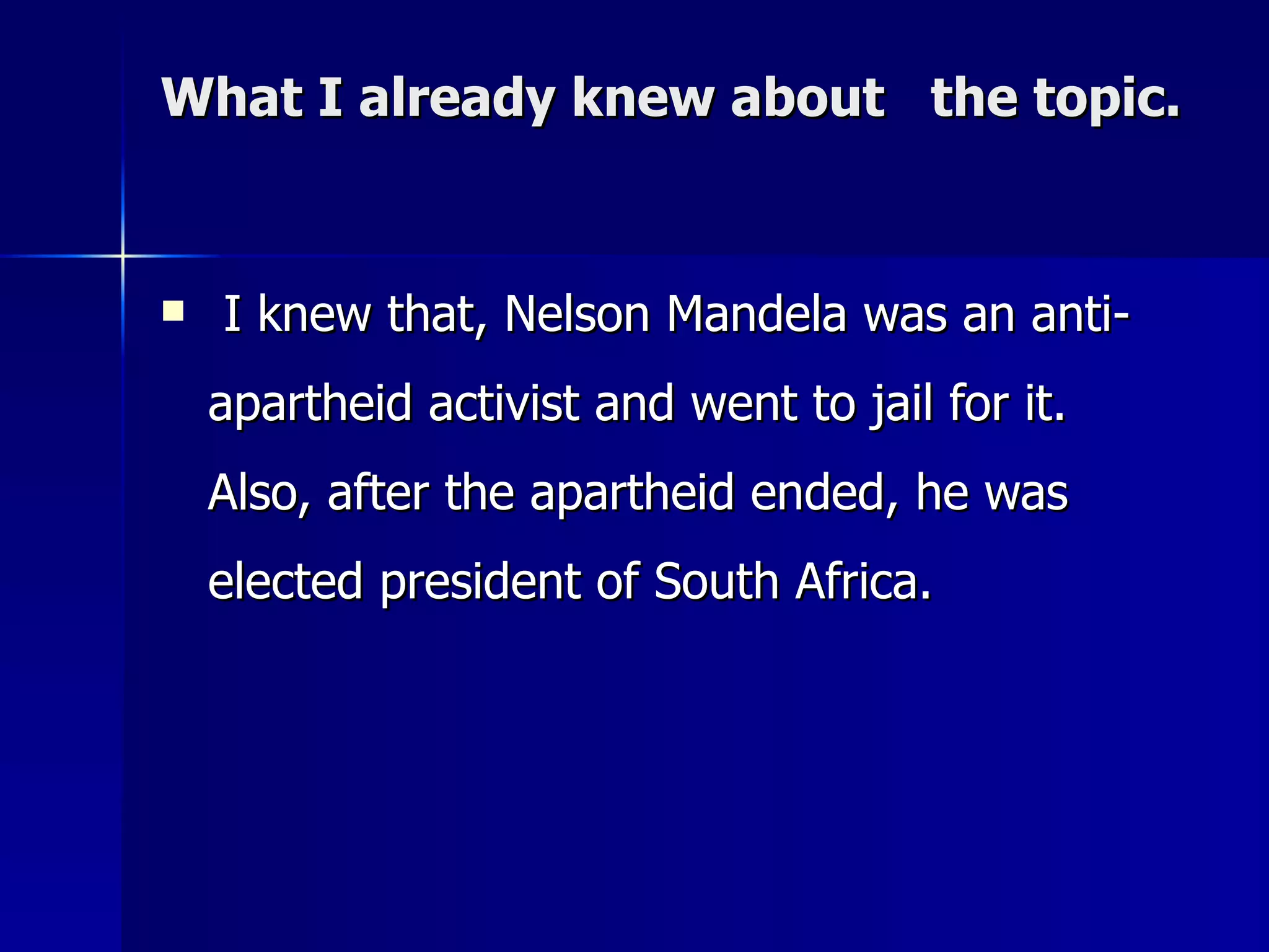 Nelson Mandela | PPT