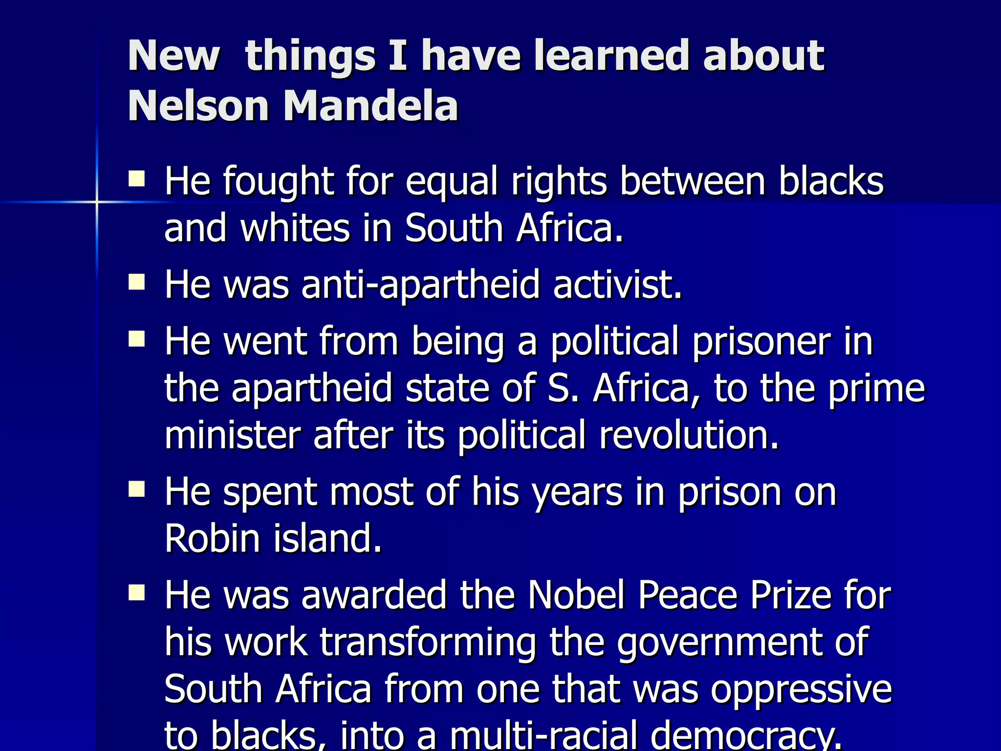 Nelson Mandela | PPT