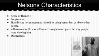 Nelson Mandela powerpoint 5th period | PPTX