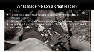 Nelson Mandela powerpoint 5th period | PPTX