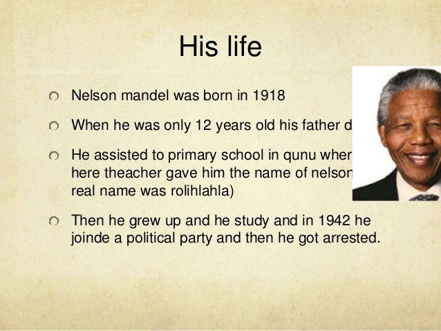 Nelson mandela