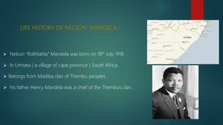 Nelson mandela | PPTX