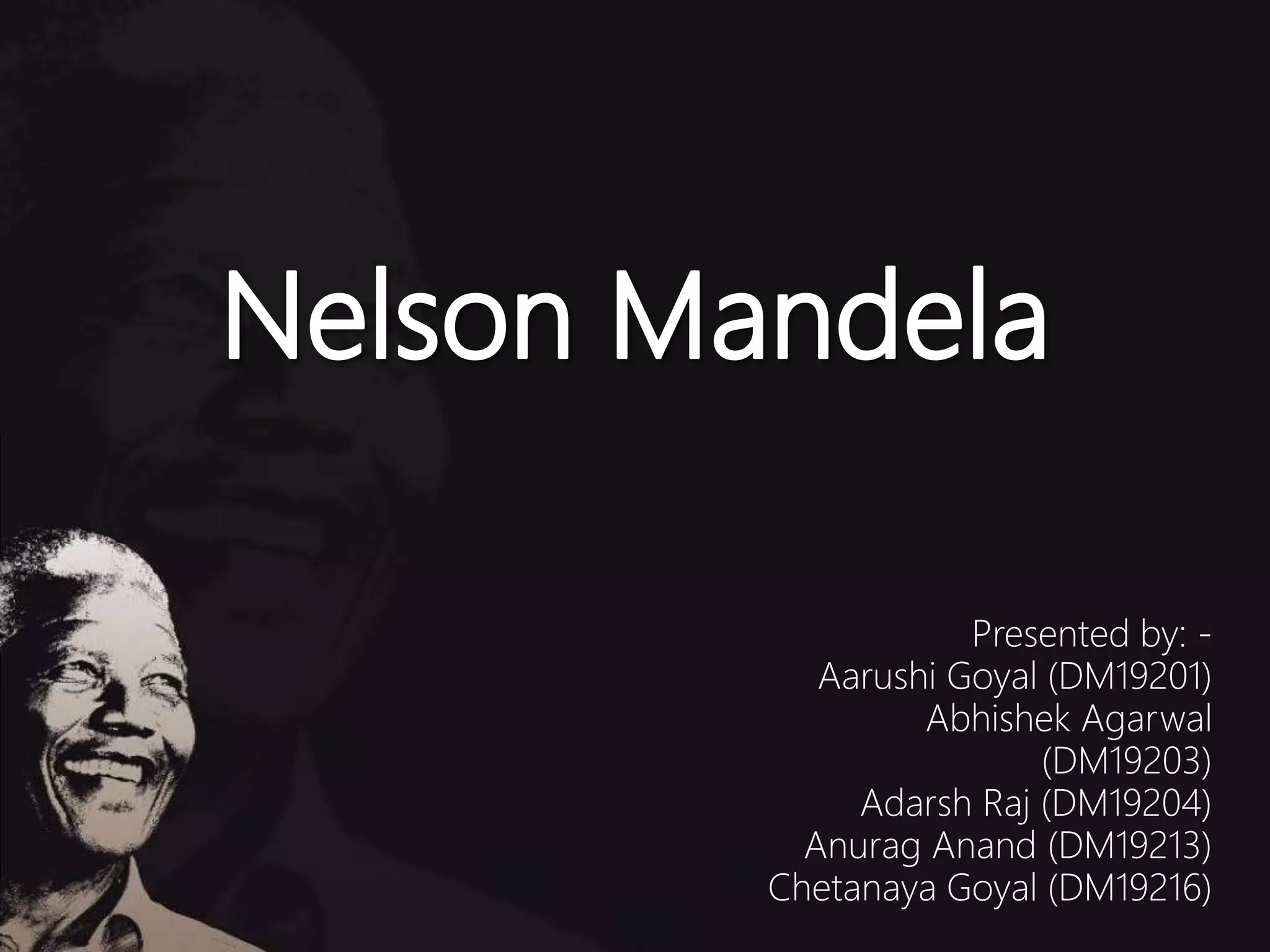 Nelson Mandela Leadership | PPT