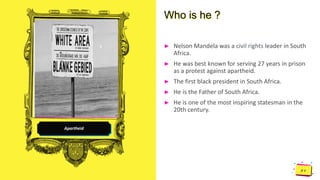 What can we learn from Nelson Mandela ? | PPT