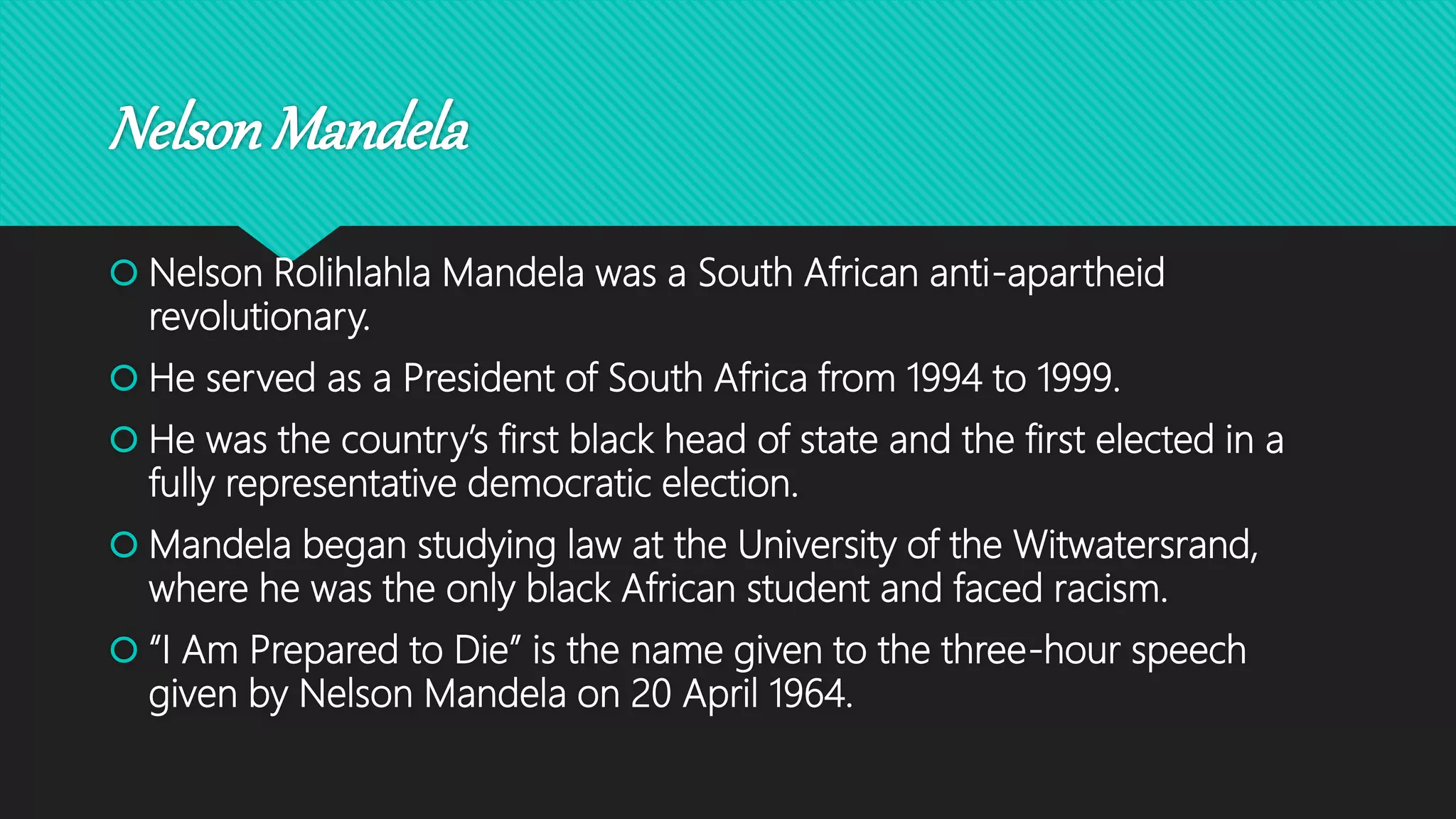 Nelson mandela | PPT