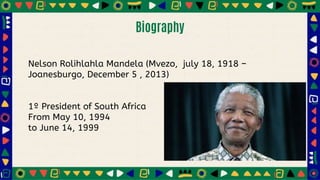 Nelson Mandela biography ............................. | PPTX