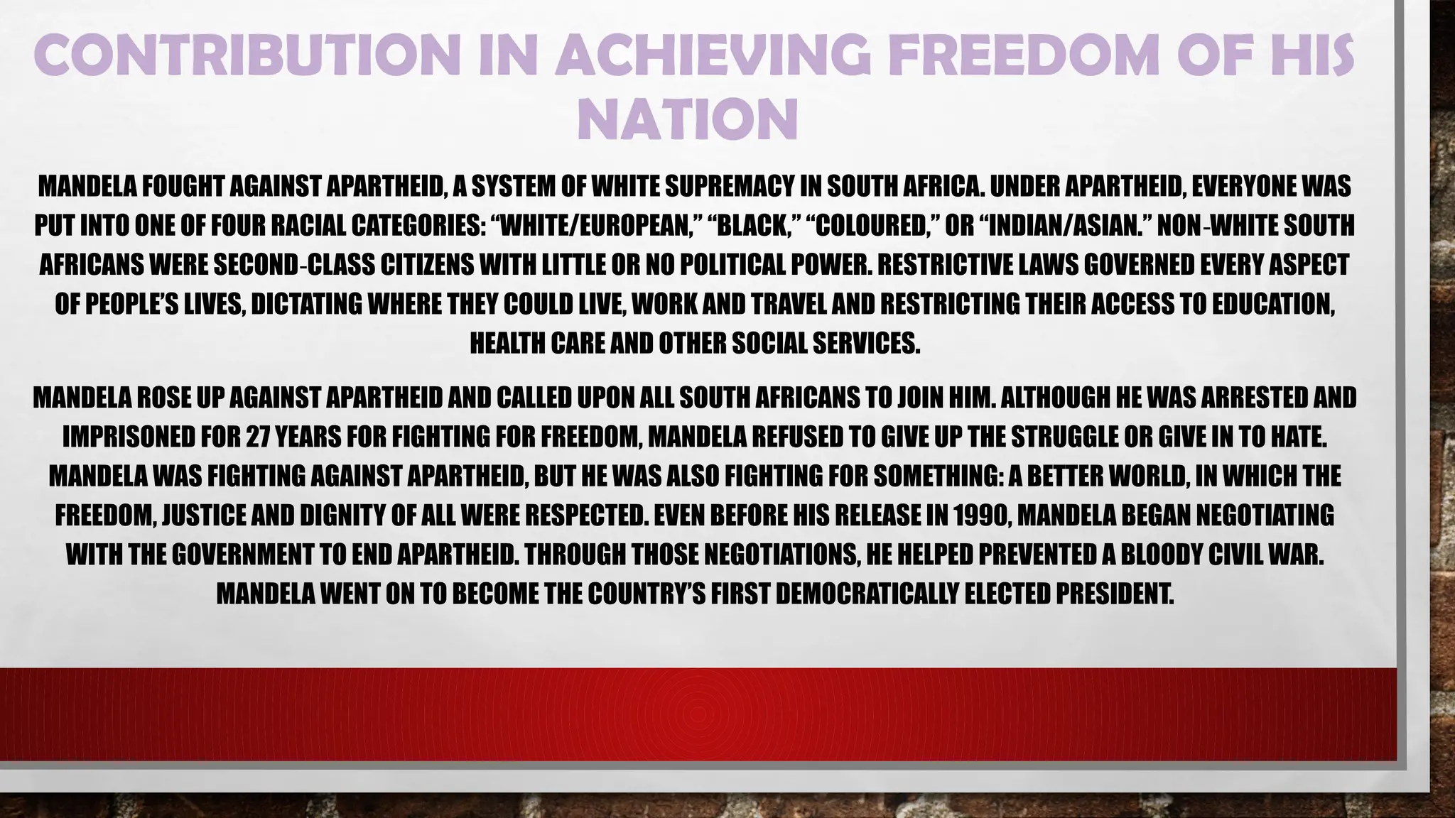 nelson mandela 4 south African gandhi .pptx