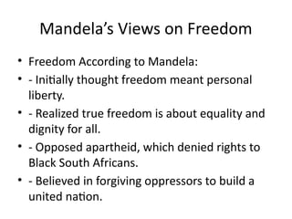Nelson_Mandela_Class10_Summary.pptx ope | PPTX