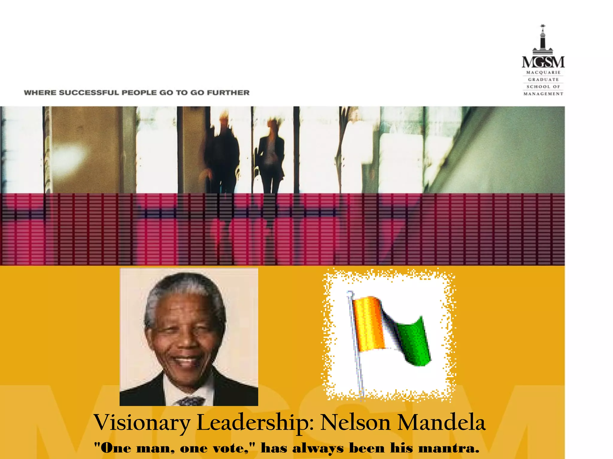 Nelson Mandela - Great Leadership | PPT