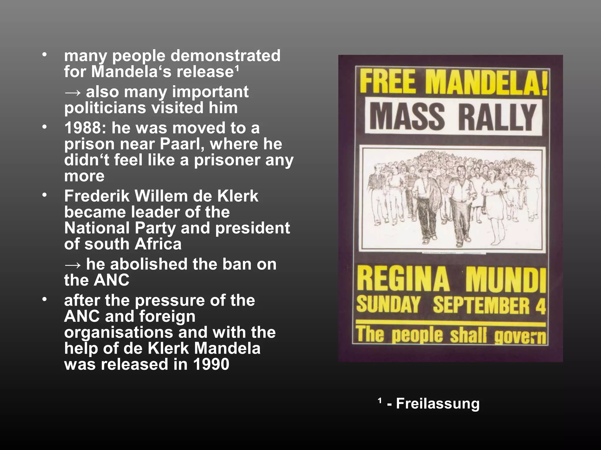 Nelson mandela power point presentation | PPT