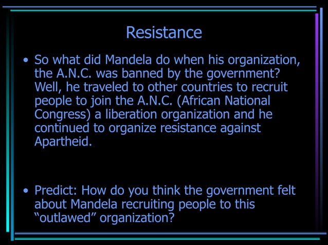 nelson mandela ppt.ppt.pdfdjejwkskeheisbdkdje | PPT