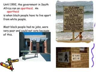 Nelson Mandela Presentation | PPTX