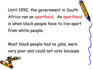 Nelson mandela presentation | PPT