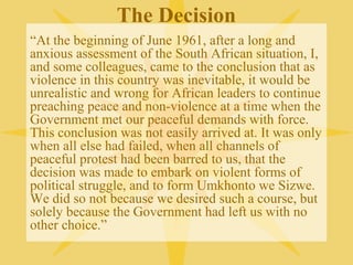 Nelson Mandela Rivonia Trial Statement | PPT