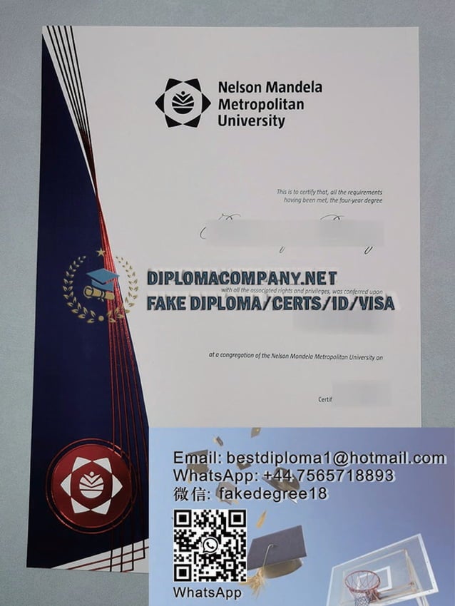 Fake Nelson Mandela University Degree | PDF