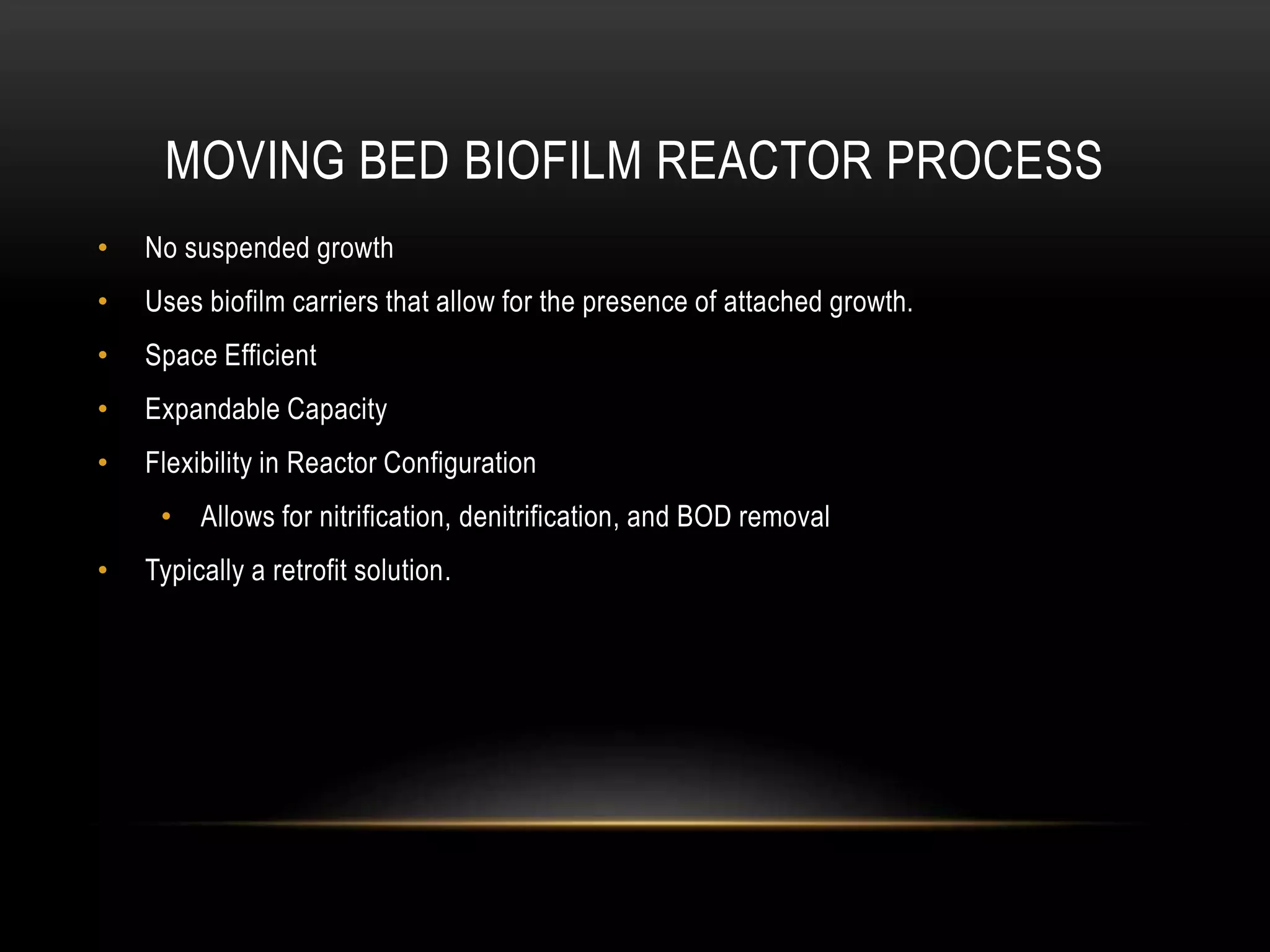 Nelson Perez-Jacome - IFAS and Moving Bed Biofilm Reactor | PPTX