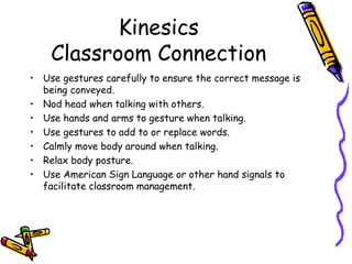 Nonverbal Communication in Schools | PPSX