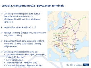 Intermodalni terminal unutar logističkog kompleksa Nelt Co - Ivan ...
