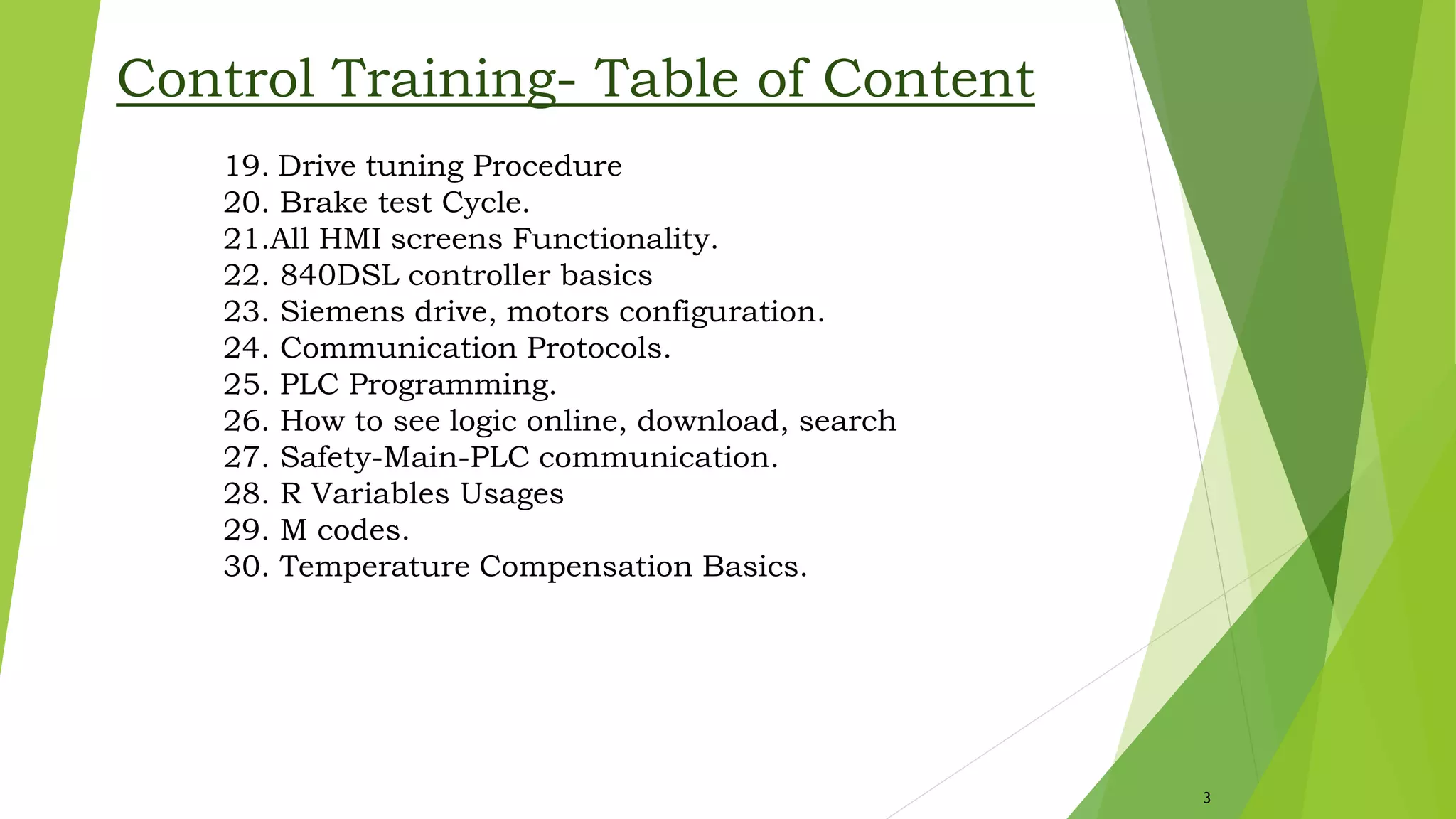 Nemak controls and oparator training,USA | PPTX | Technology & Computing