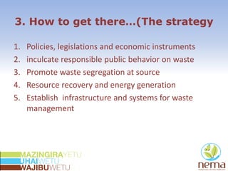 NEMA: National Solid Waste Management Strategy - Kenya | PDF